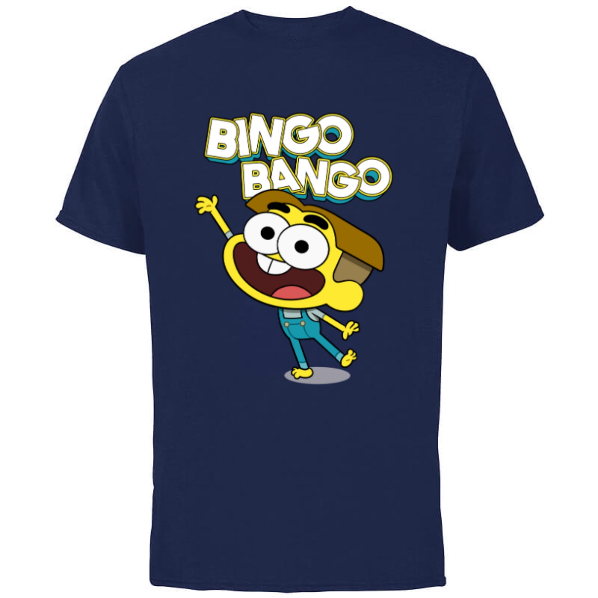 Disney Channel Big City Greens Cricket Bingo Bango - Short Sleeve Cotton T-Shirt for Adults ...