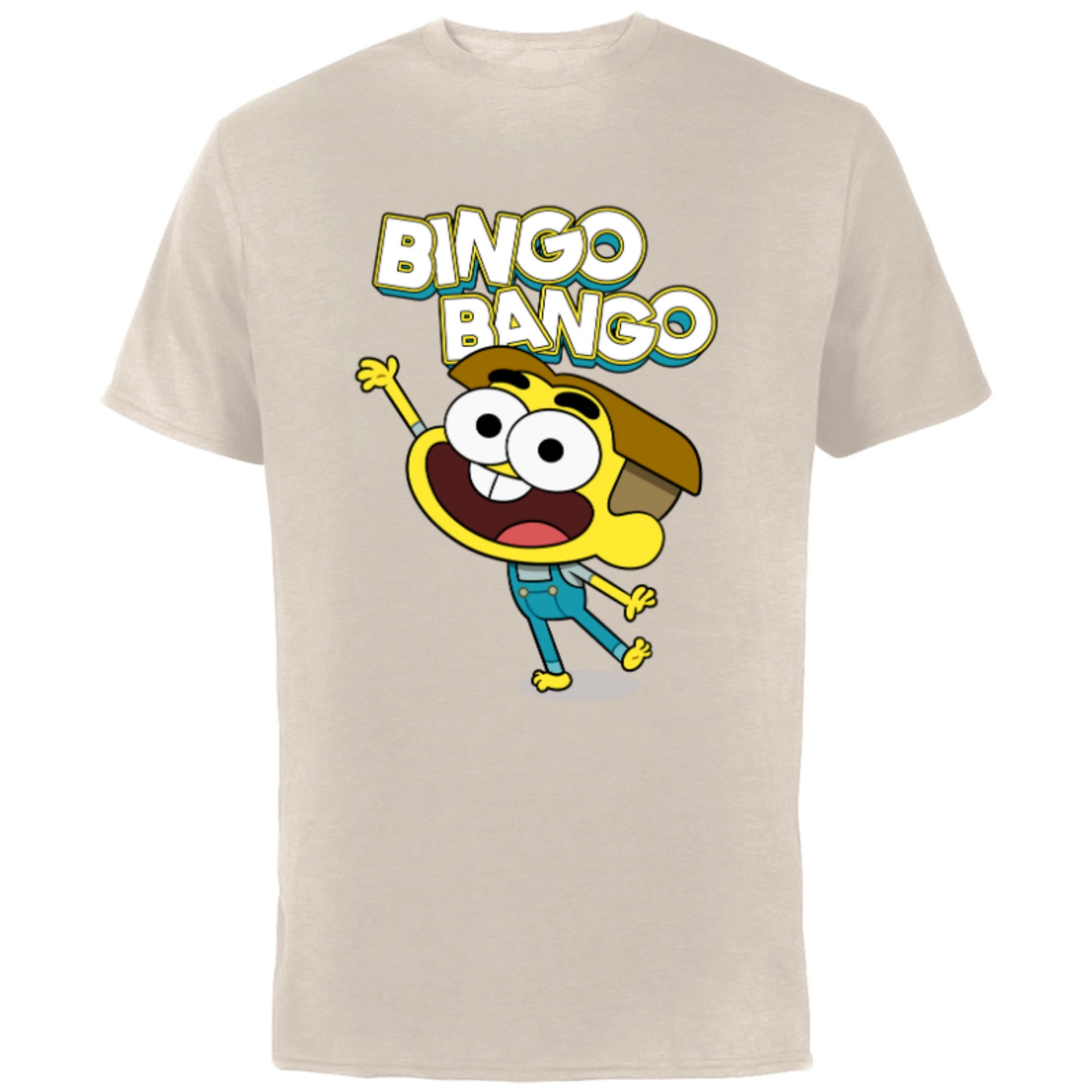 Disney Channel Big City Greens Cricket Bingo Bango - Short Sleeve Cotton T-Shirt for Adults ...