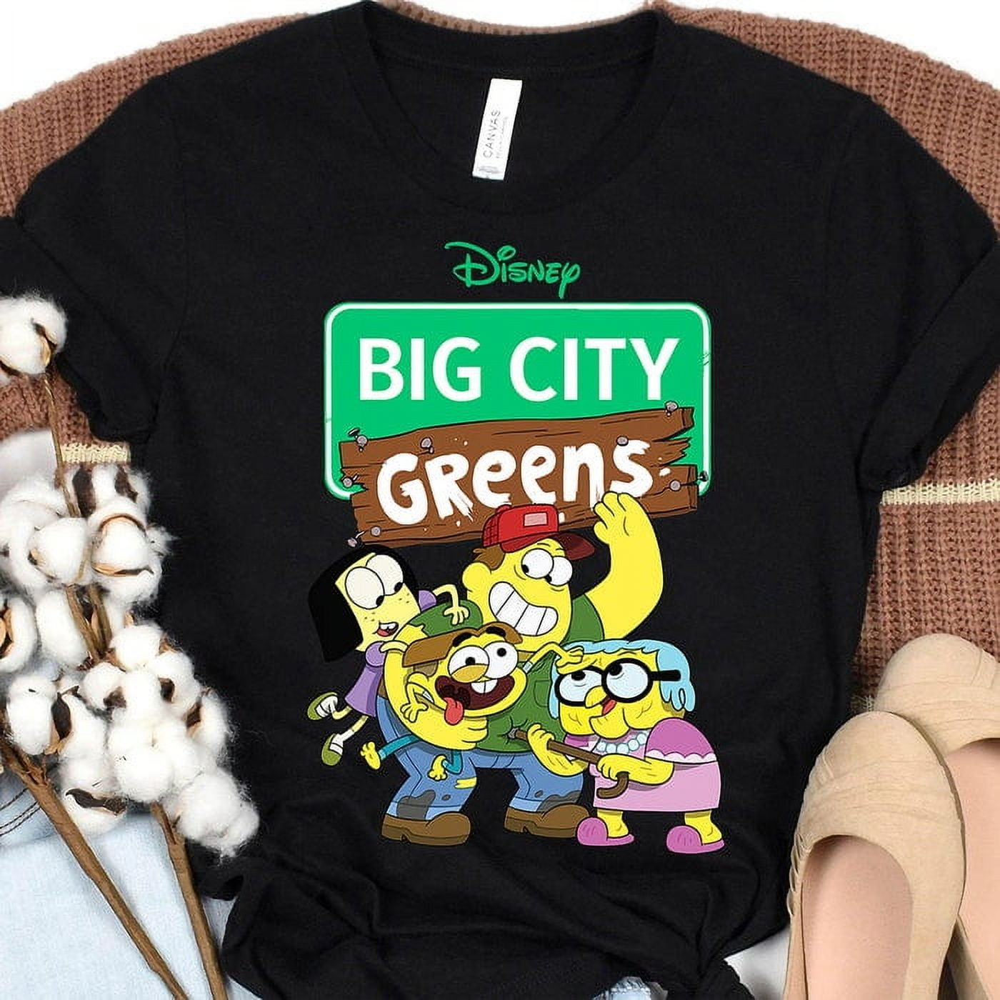 Disney Channel Big City Greens Cute Characters Vintage Shirt, Disney ...