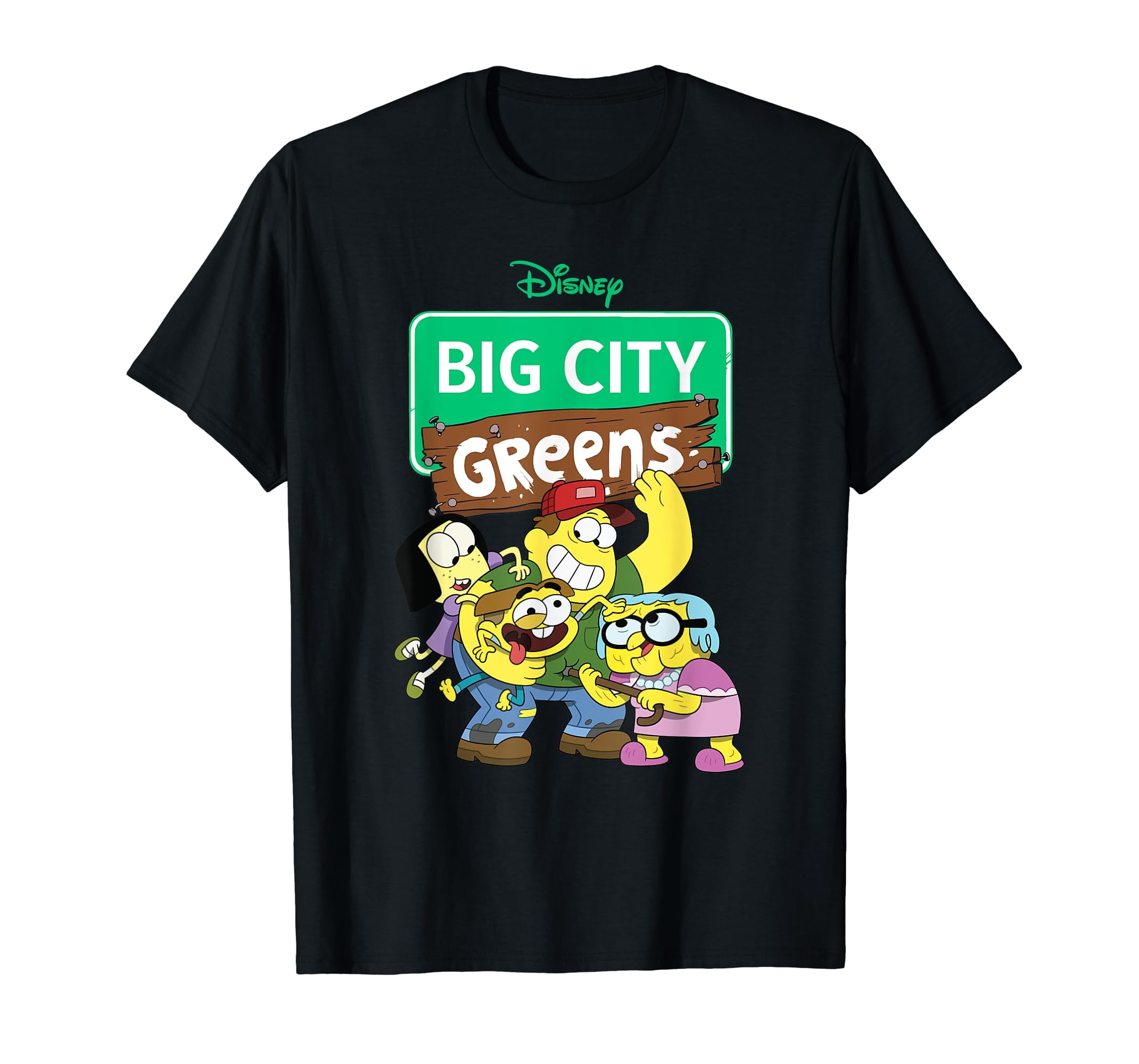Disney Channel Big City Greens T-Shirt - Walmart.com