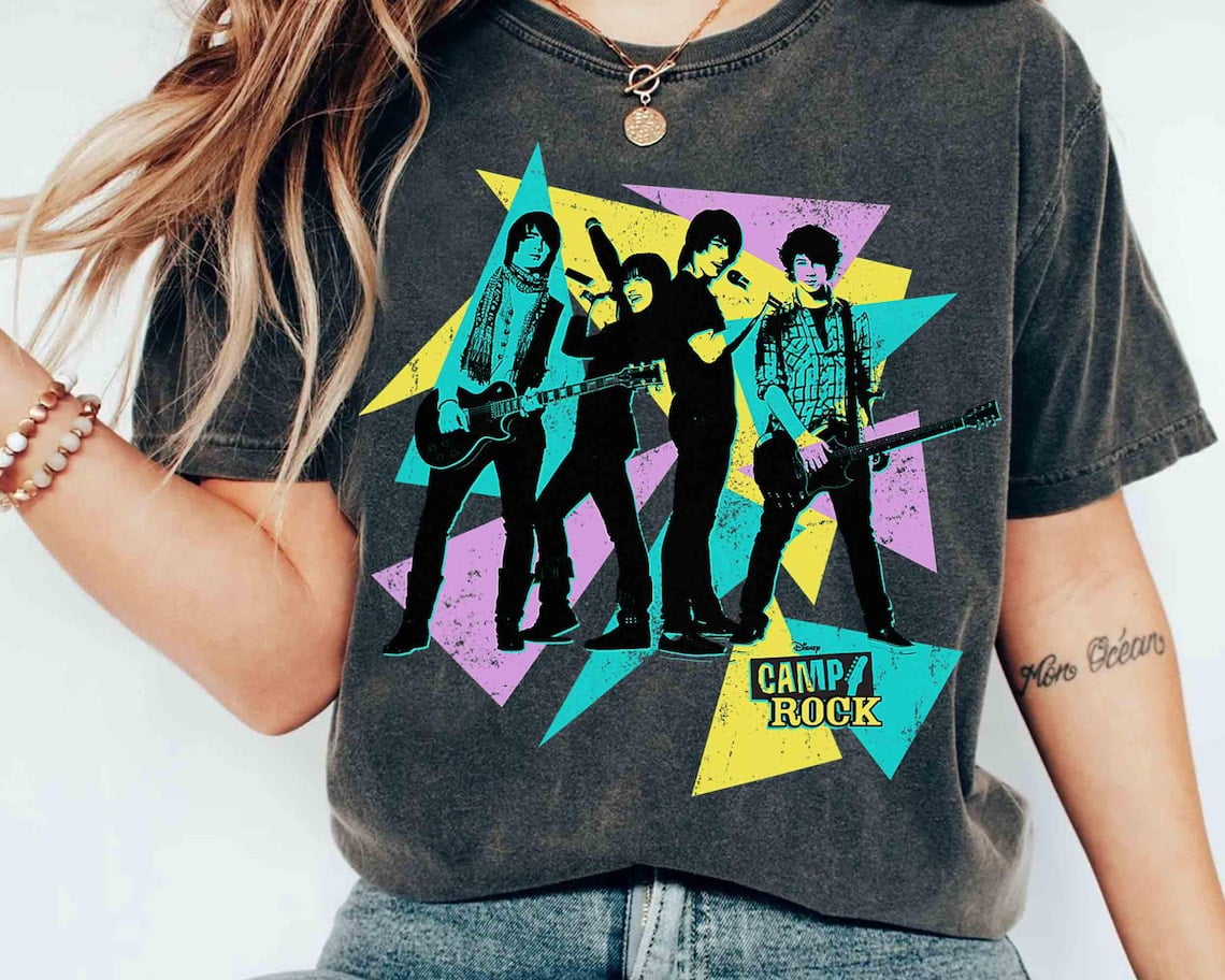 Disney Channel Camp Rock Mitchie Torres And Connect 3 Shirt, WDW Magic ...