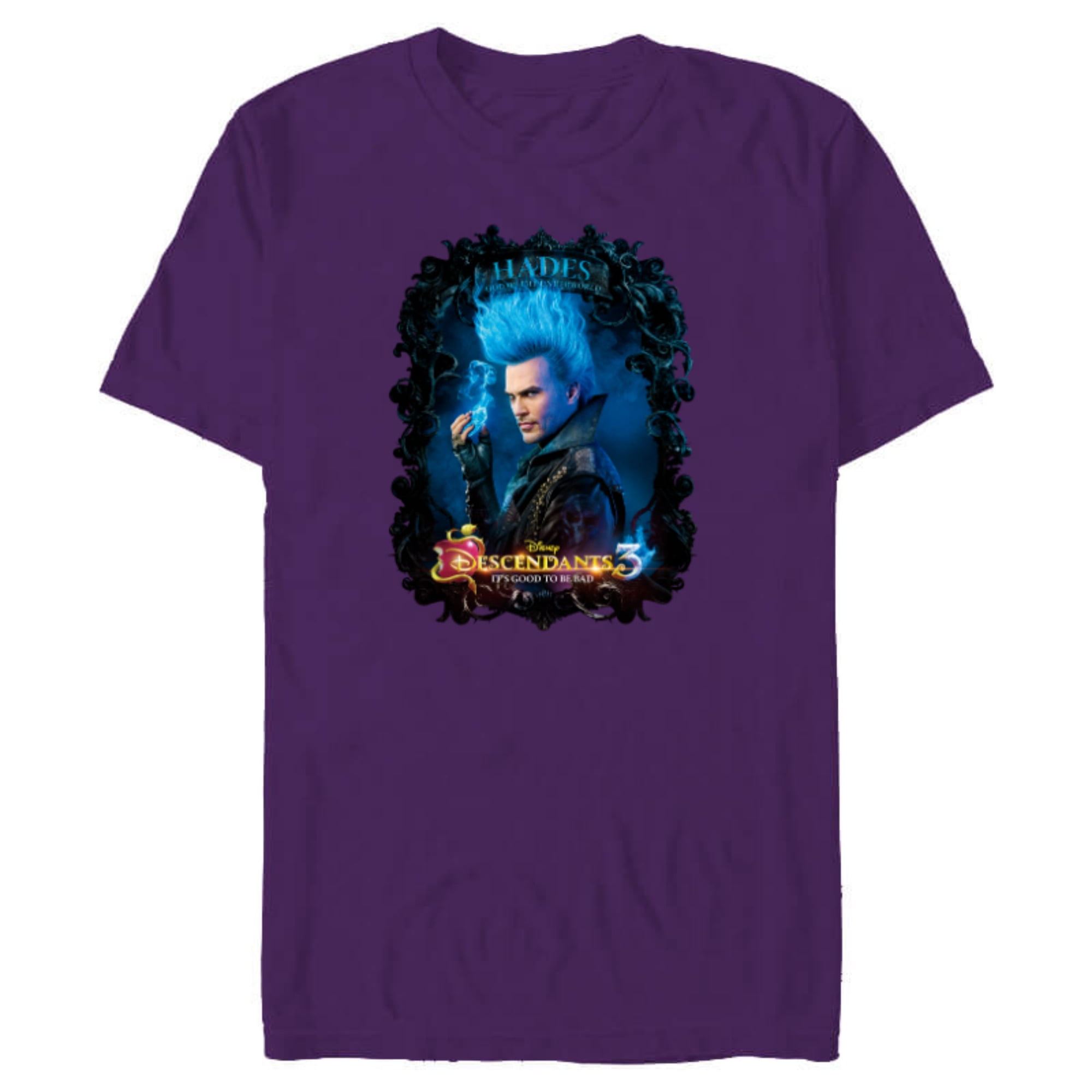 Disney Channel Descendants 3 Hades - Short Sleeve Blended T-Shirt for ...