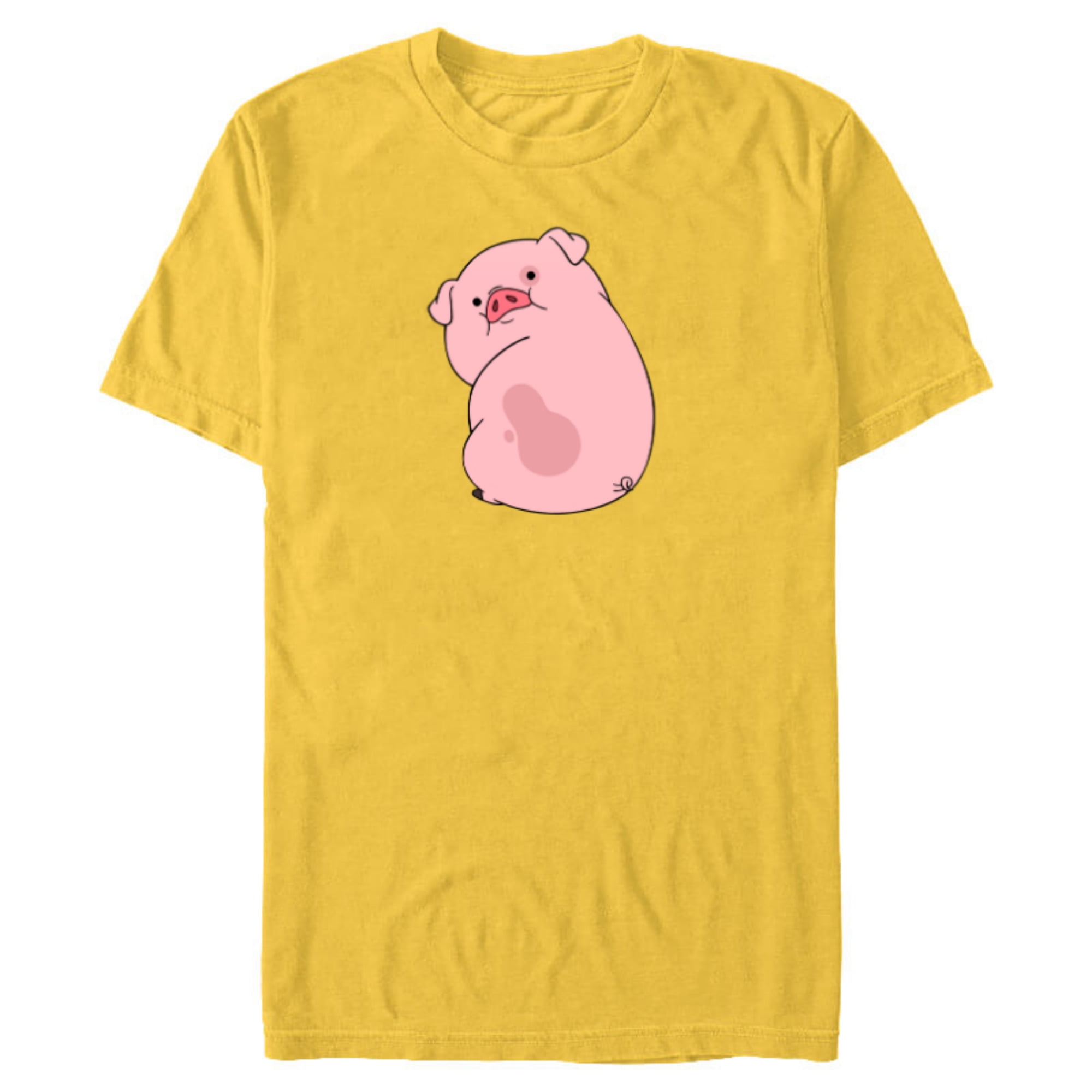 Disney Channel Gravity Falls Waddles the Pig - Short Sleeve Blended T ...