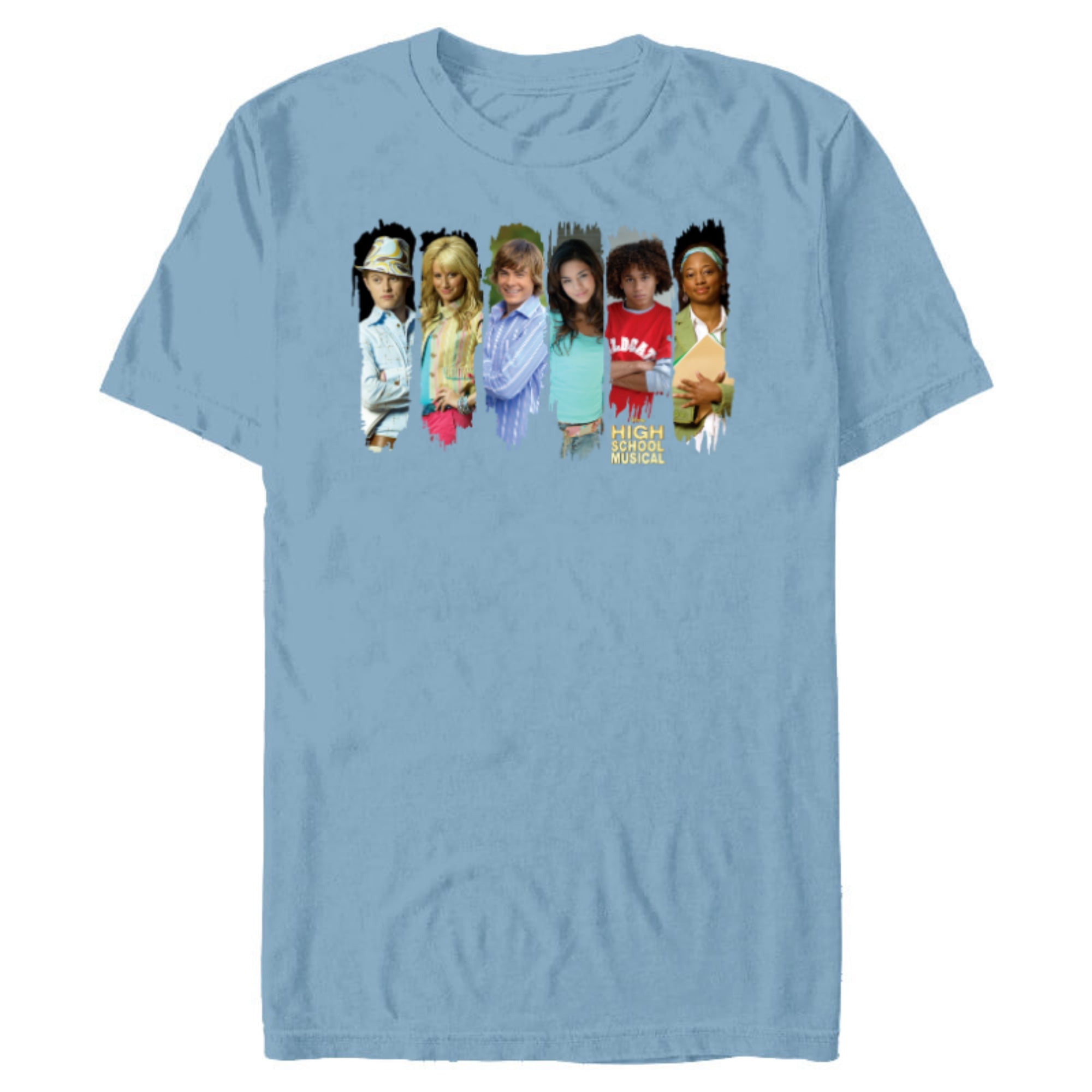 Disney Channel High School Musical Characters - Short Sleeve Blended T ...
