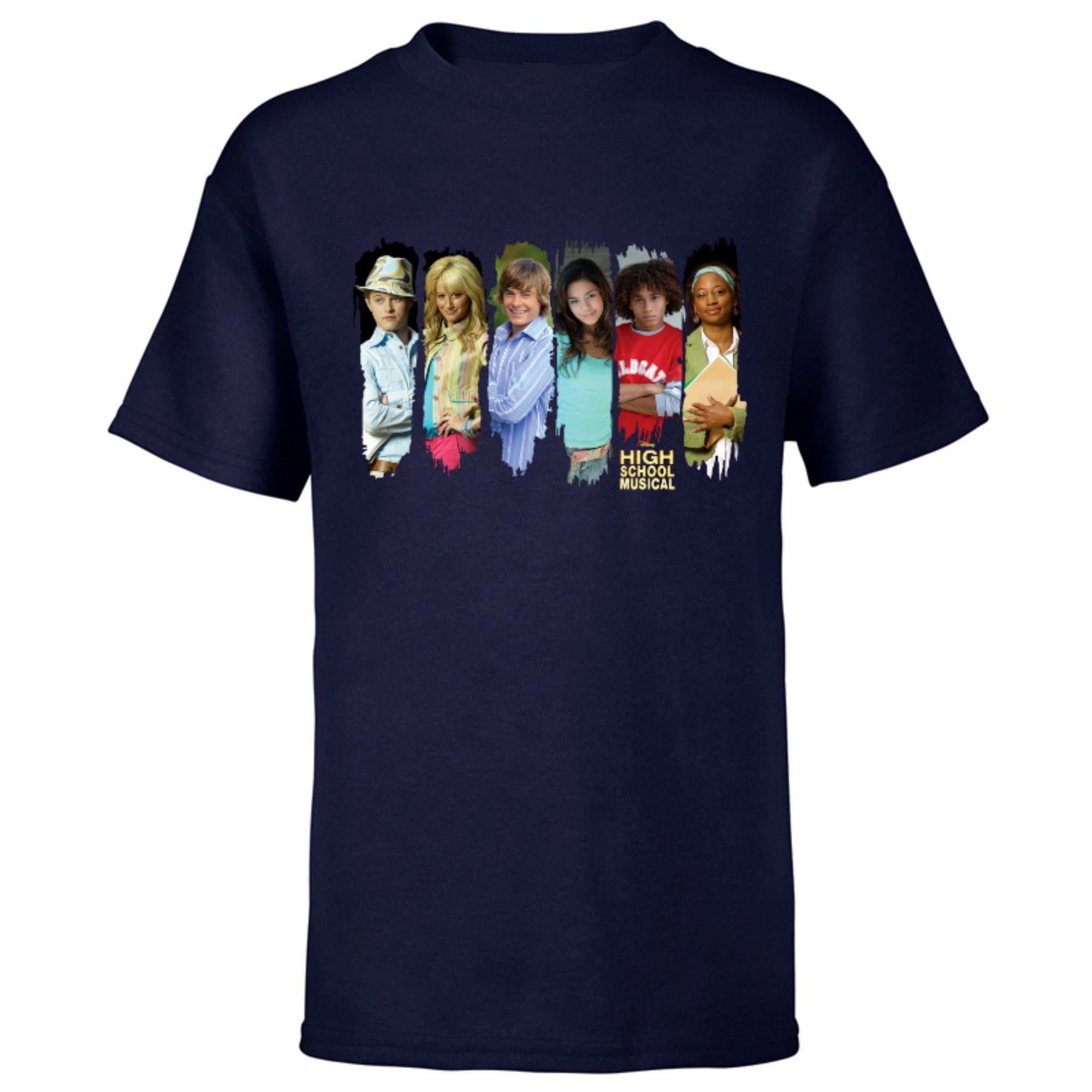 Disney Channel High School Musical Characters - Short Sleeve T-Shirt ...