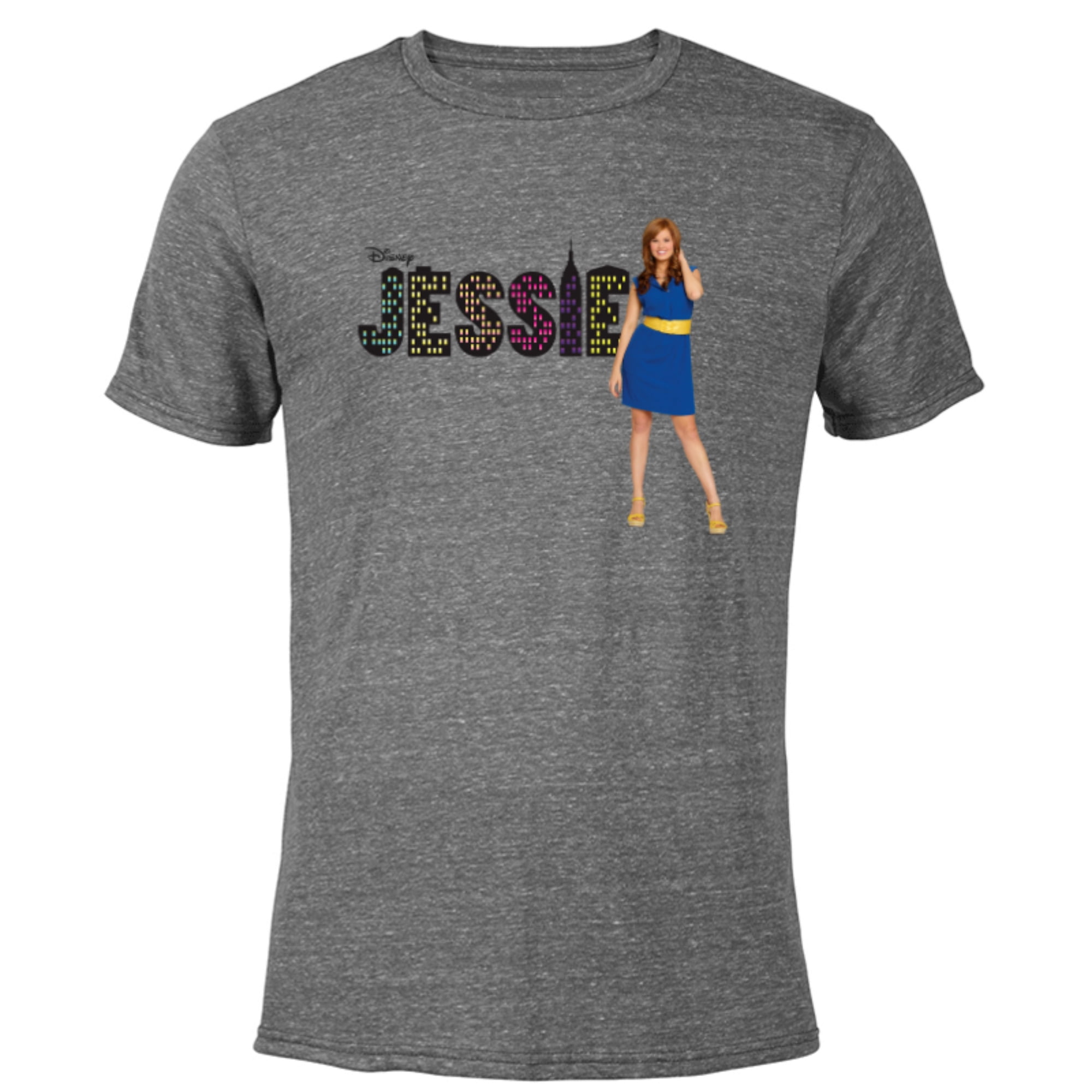 Disney Channel Jessie - Short Sleeve Blended T-Shirt for Adults ...
