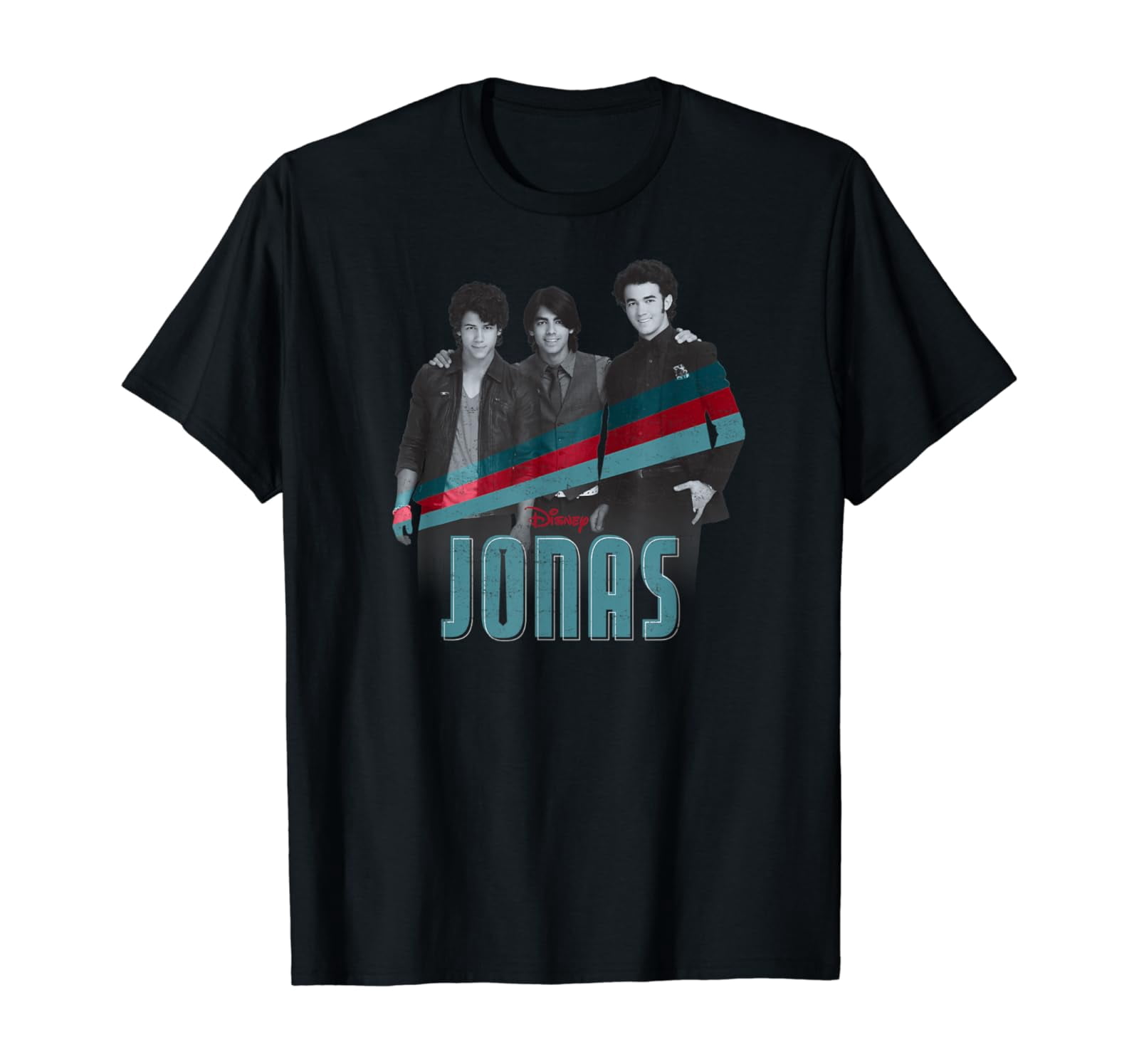 Disney Channel Jonas Nick Joe And Kevin T-Shirt - Walmart.com