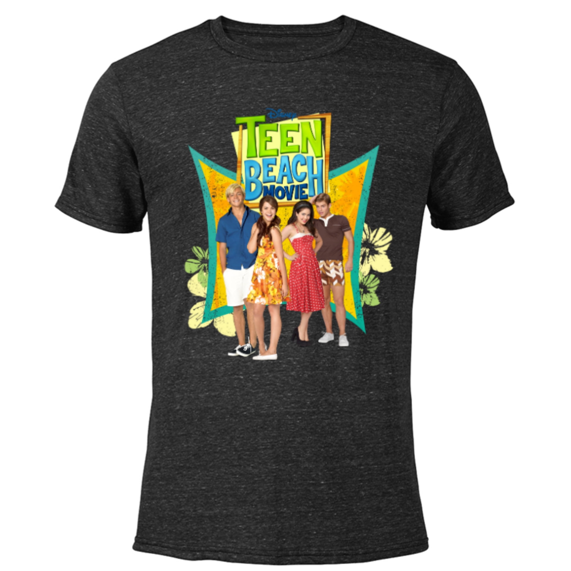 Disney Channel Teen Beach Movie Cast - Short Sleeve Blended T-Shirt for Adults - Customized ...