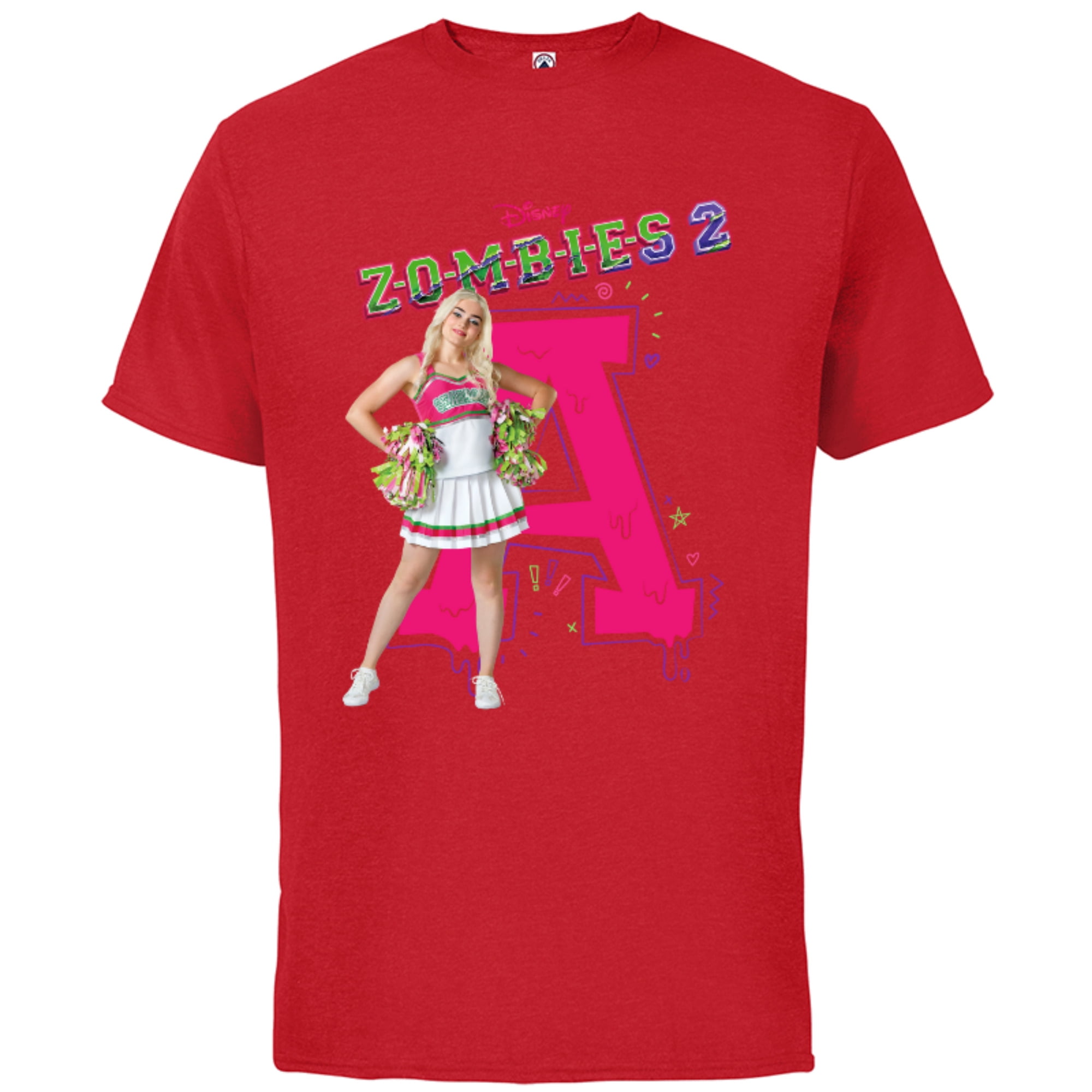 Disney Channel Zombies 2 Addison Cheer A - Short Sleeve Cotton T-Shirt ...