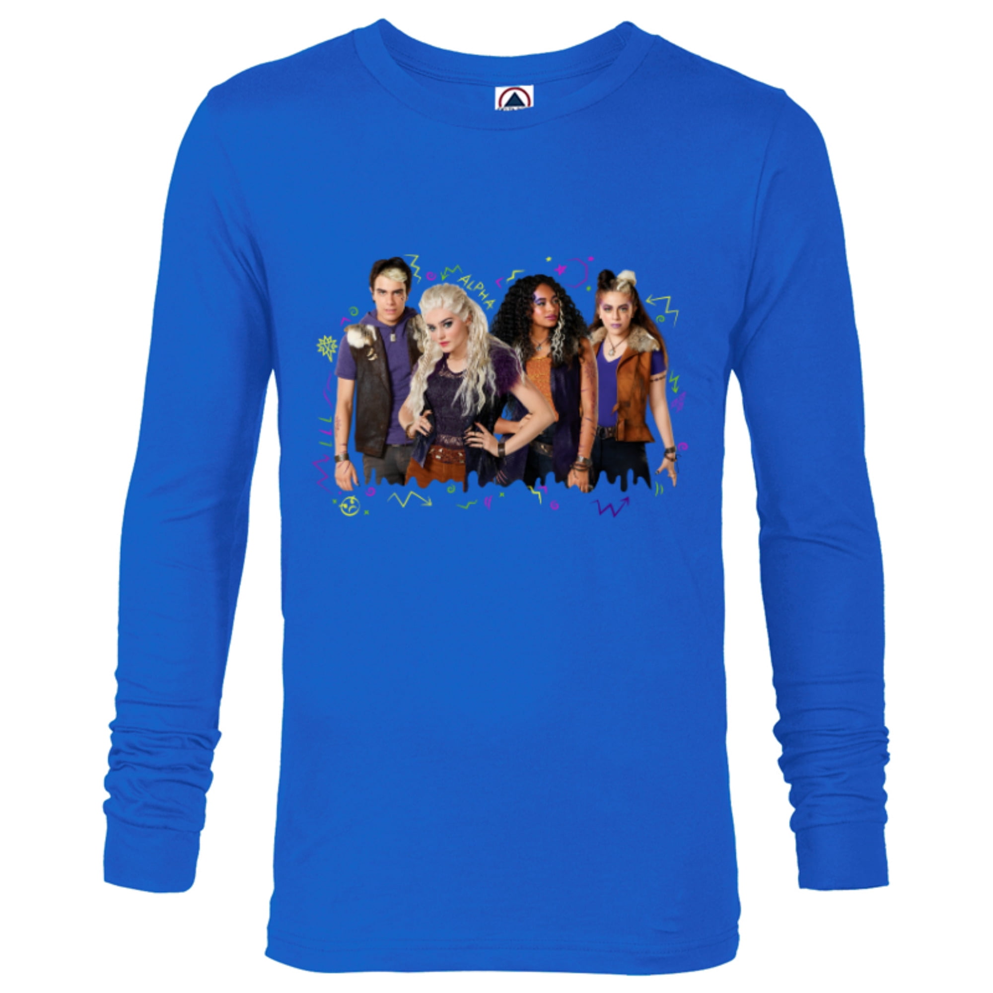 Disney Channel Zombies 2 Addison and Werewolves - Long Sleeve T-Shirt ...