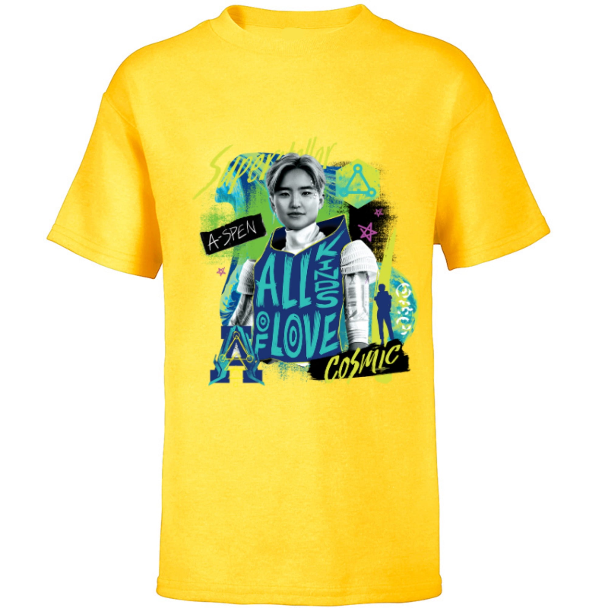 Disney Channel Zombies 3 A-Spen Alien All Kinds of Love - Short Sleeve ...