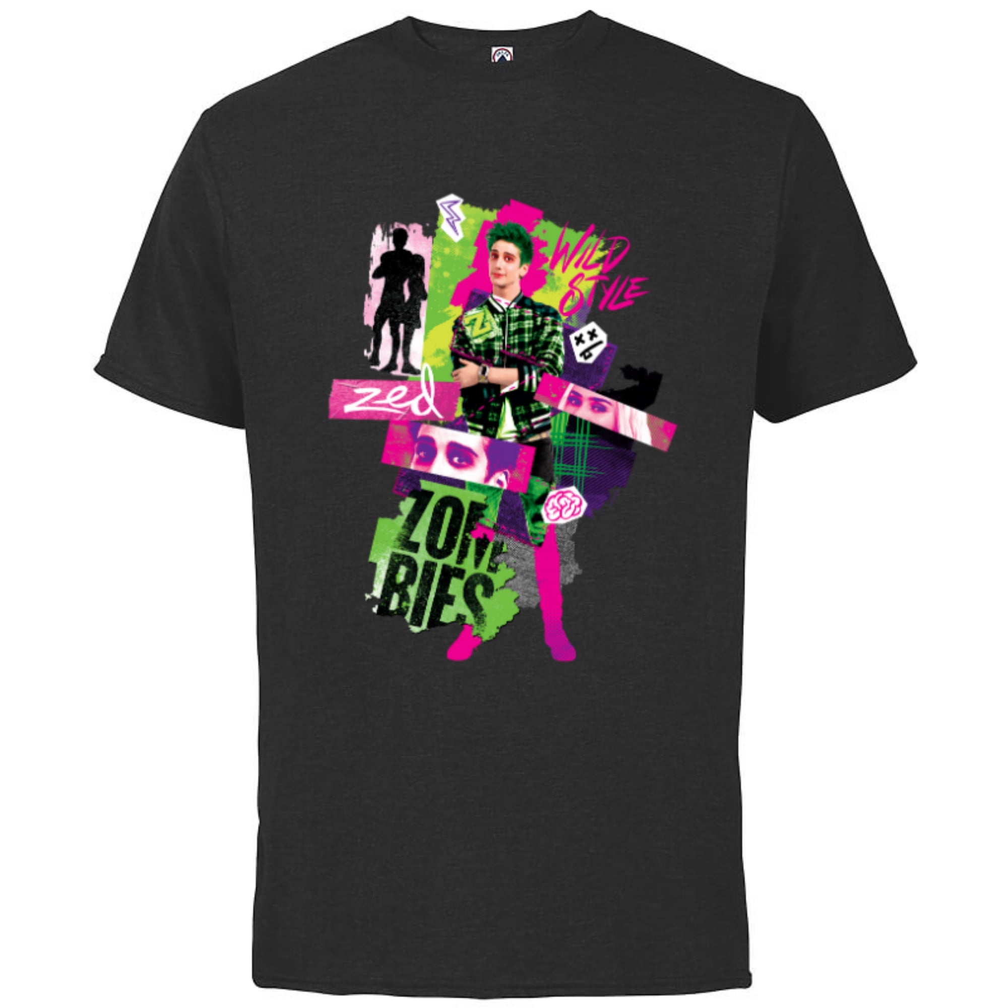 Disney Channel Zombies 3 Zed Wild Style Z-O-M-B-I-E-S 3 - Short Sleeve ...