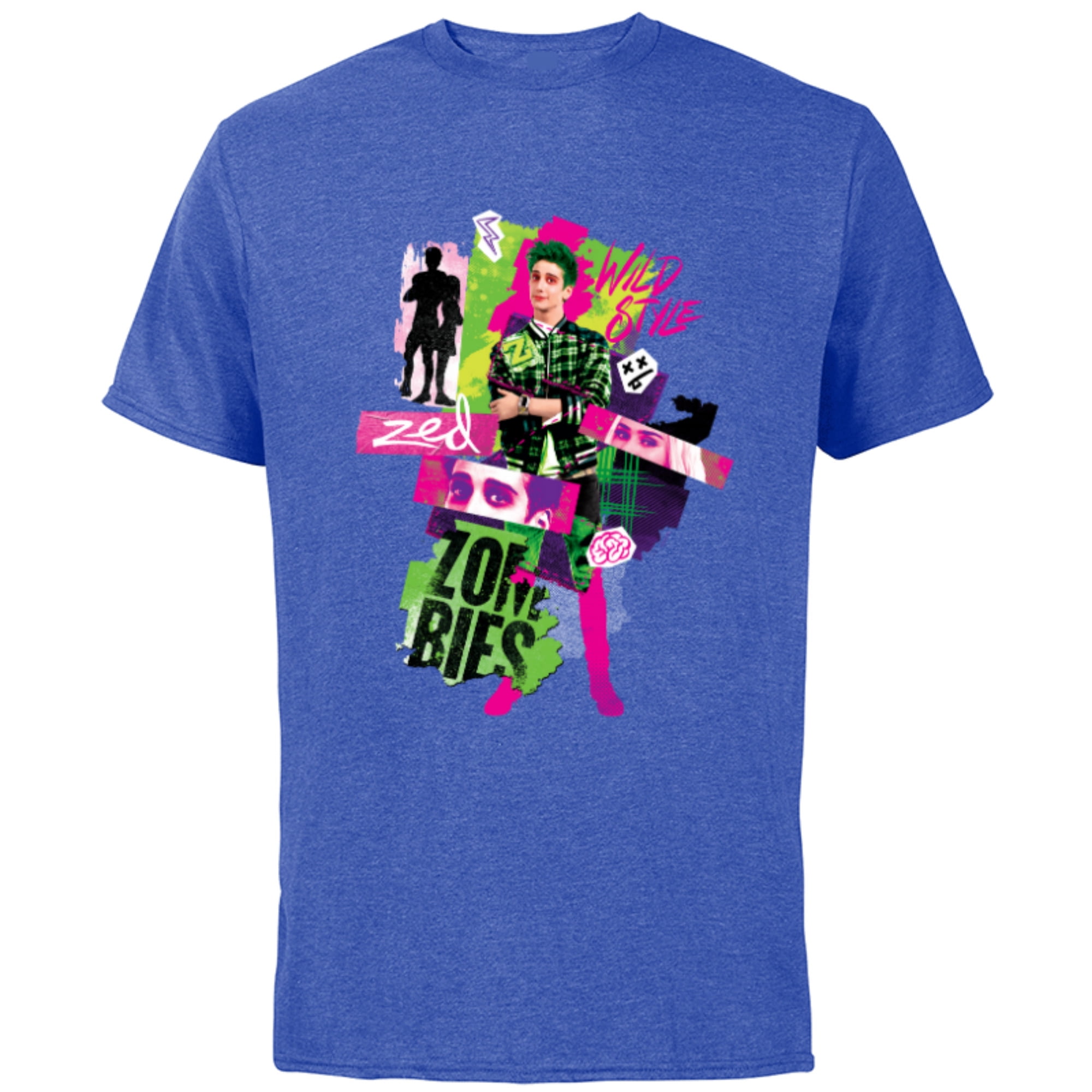 Disney Channel Zombies 3 Zed Wild Style Z-O-M-B-I-E-S 3 - Short Sleeve ...
