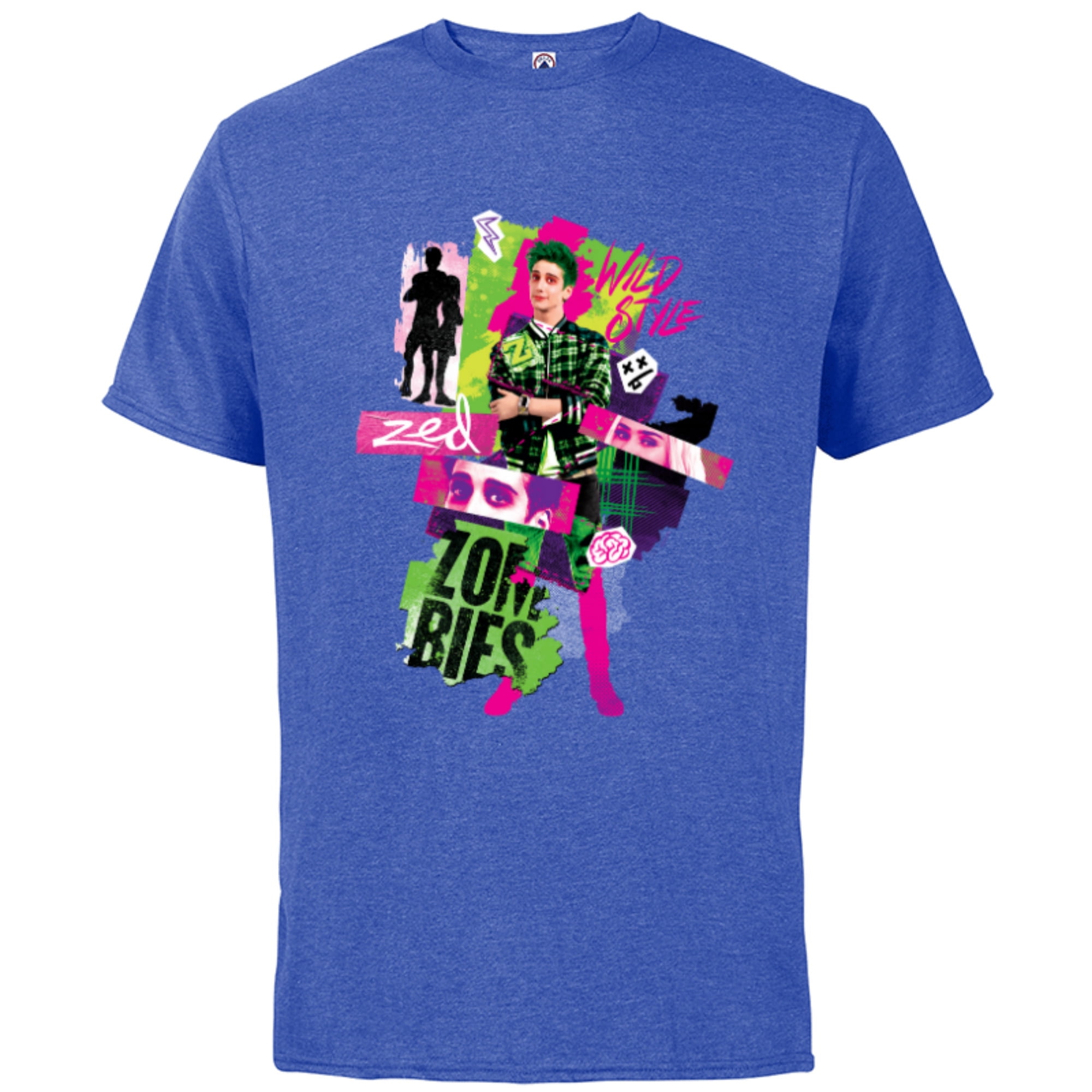 Disney Channel Zombies 3 Zed Wild Style Z-O-M-B-I-E-S 3 - Short Sleeve ...