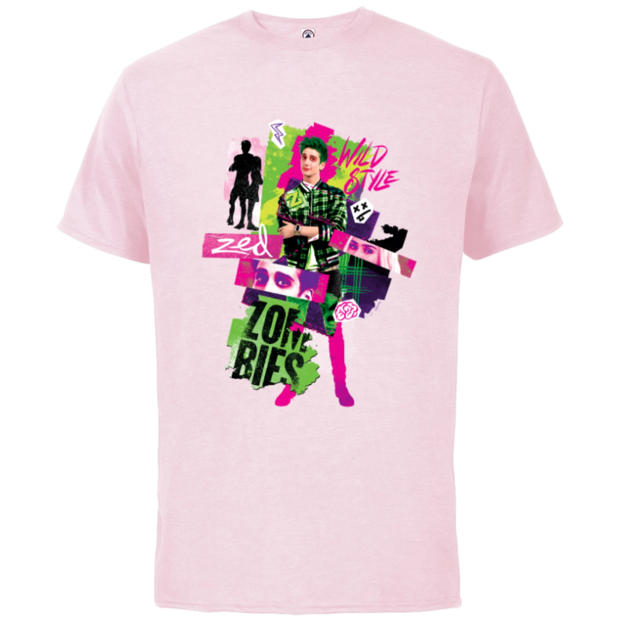 Disney Channel Zombies 3 Zed Wild Style Z-O-M-B-I-E-S 3 - Short Sleeve ...