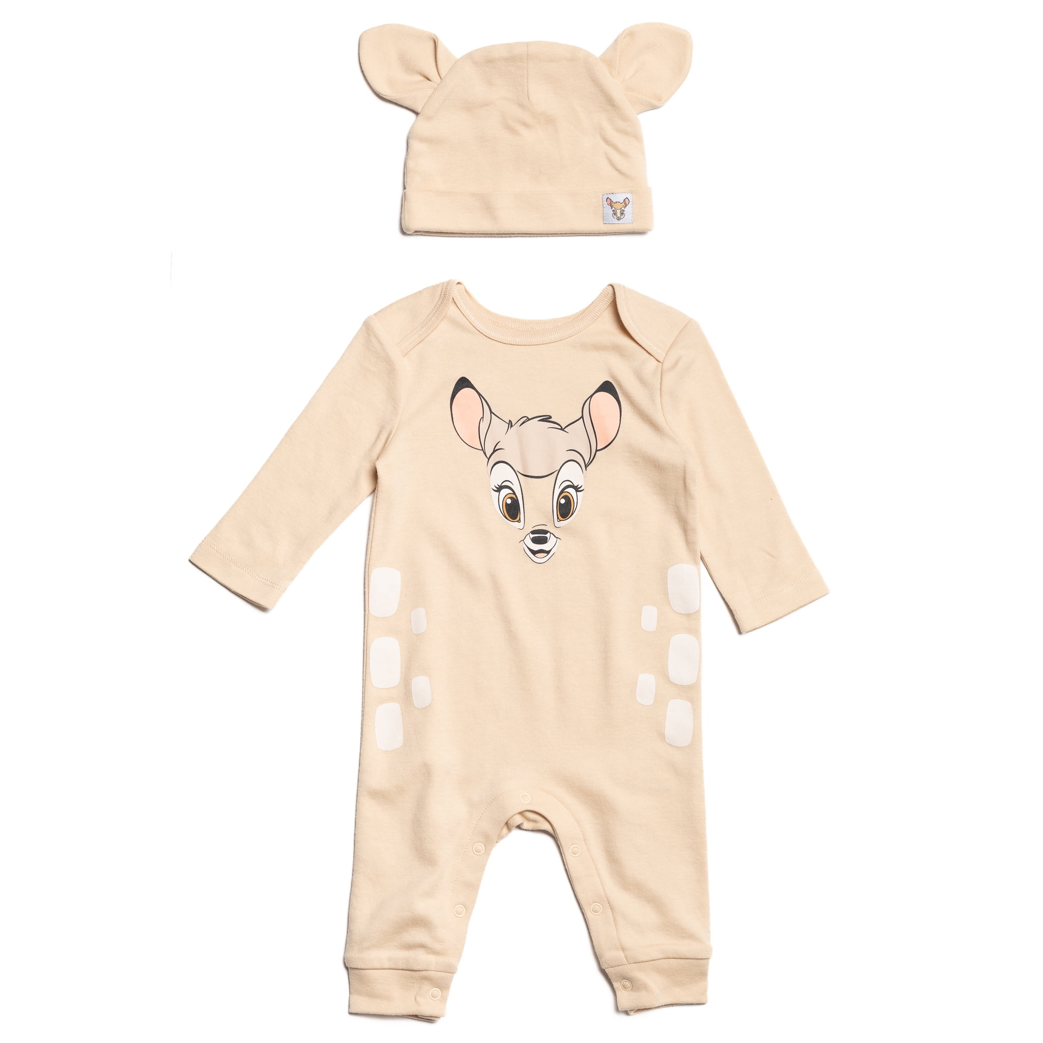 Disney Bambi Unisex Baby Cosplay Coveralls and Hat Set, 2-Piece, Sizes ...