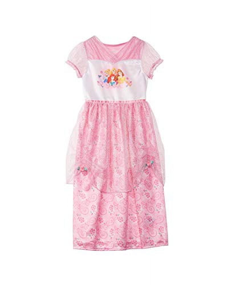 Disney Character Sleepwear Girls Princess Nightgown, 8 - Walmart.com
