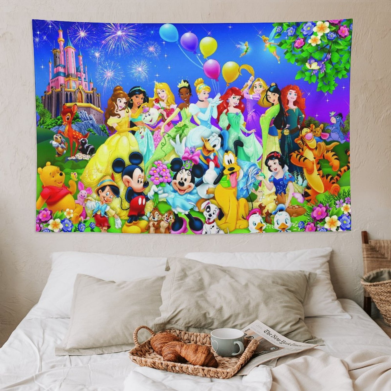 Characters Castle Tapestry,Characters Castle Tapestry Wall Hanging,Wall ...