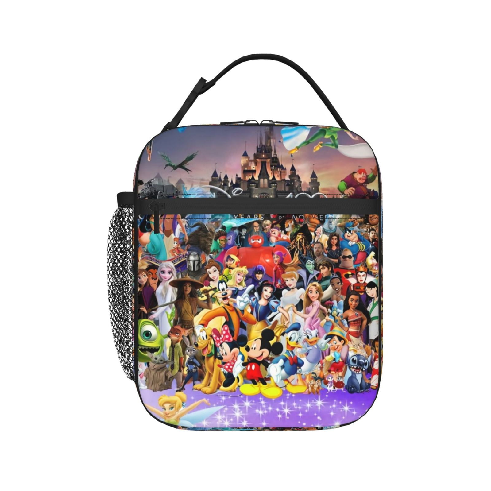 Disney-Characters Lunch Box Lunch Bag for Women and Men,Insulated Lunch ...