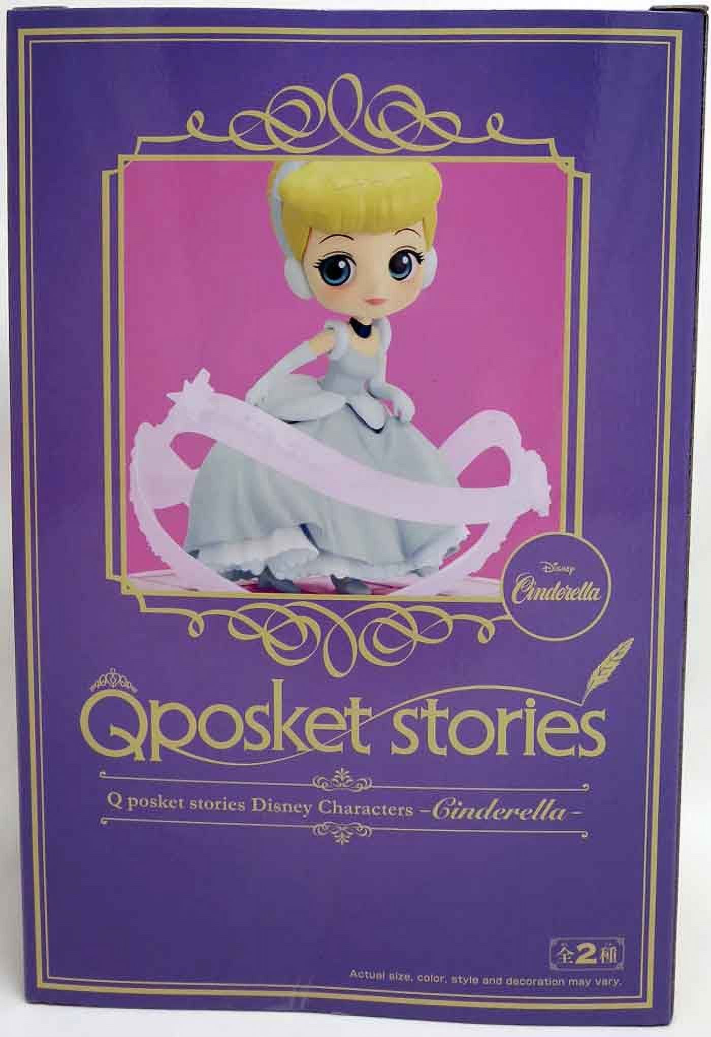 Disney Characters Stories 3.75 Inch Static Figure Q-Posket - Cinderella ...