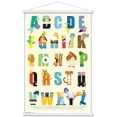 Disney Characters as the Alphabet Wall Poster with Magnetic Frame, 22. ...