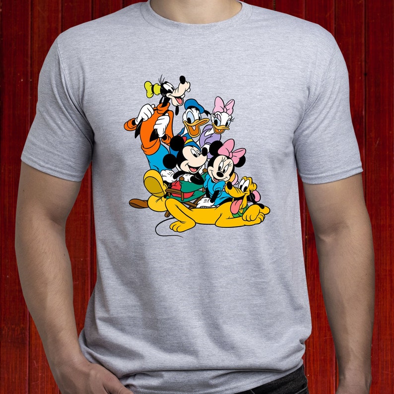Disney Characters t-shirt, Mickey Mouse Club House Characters tee ...