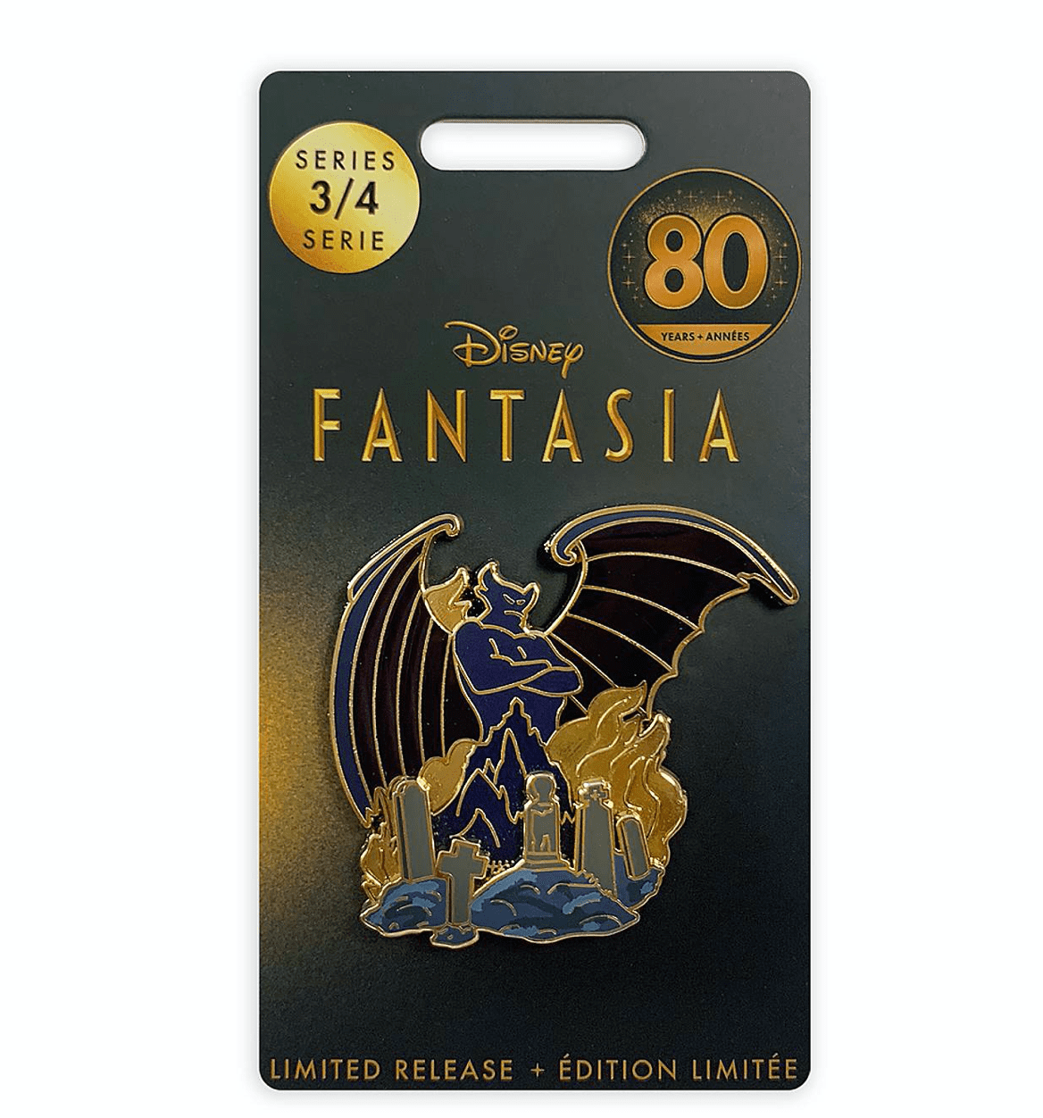 Disney Chernabog Pin Fantasia 80th Anniversary Limited Release New with ...