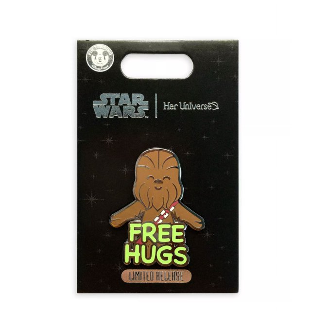 Disney Chewbacca Free Hugs Pin by Her Universe Star Wars Limited New ...