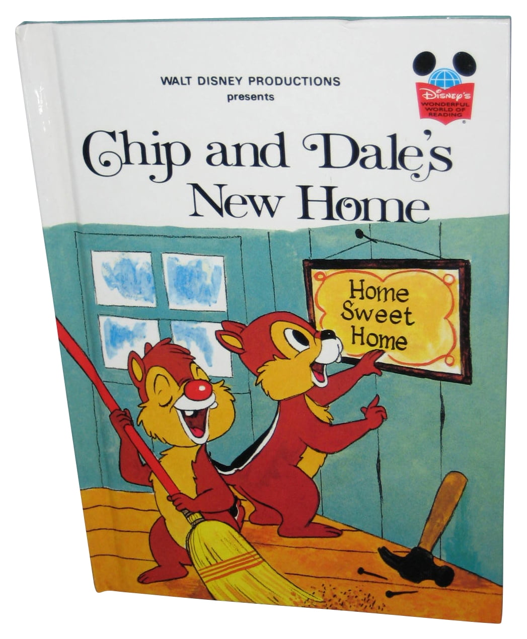 Disney Chip And Dale's New Home Hardcover Book - (Wonderful World of ...