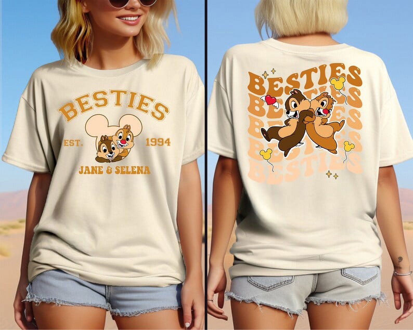 Disney Chip & Dale Besties Shirt, Disney Family Trip Shirt, Disney ...