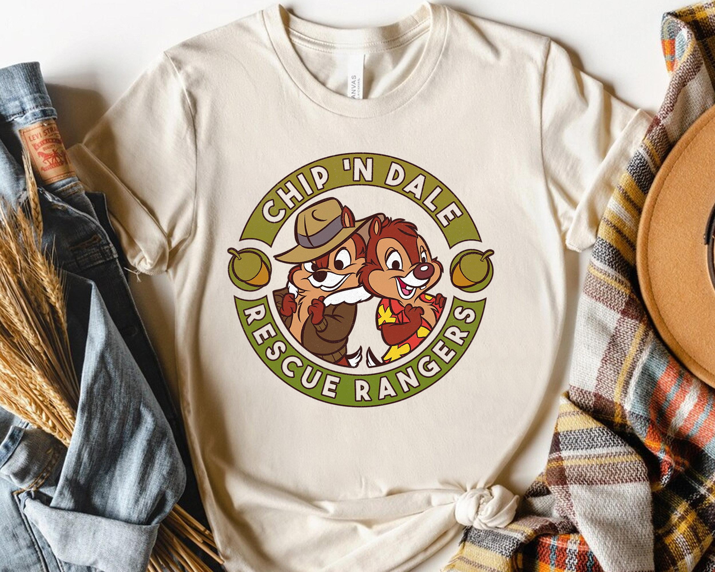 Disney Chip 'N Dale Rescue Rangers Logo Retro Shirt, Magic Kingdom Trip ...