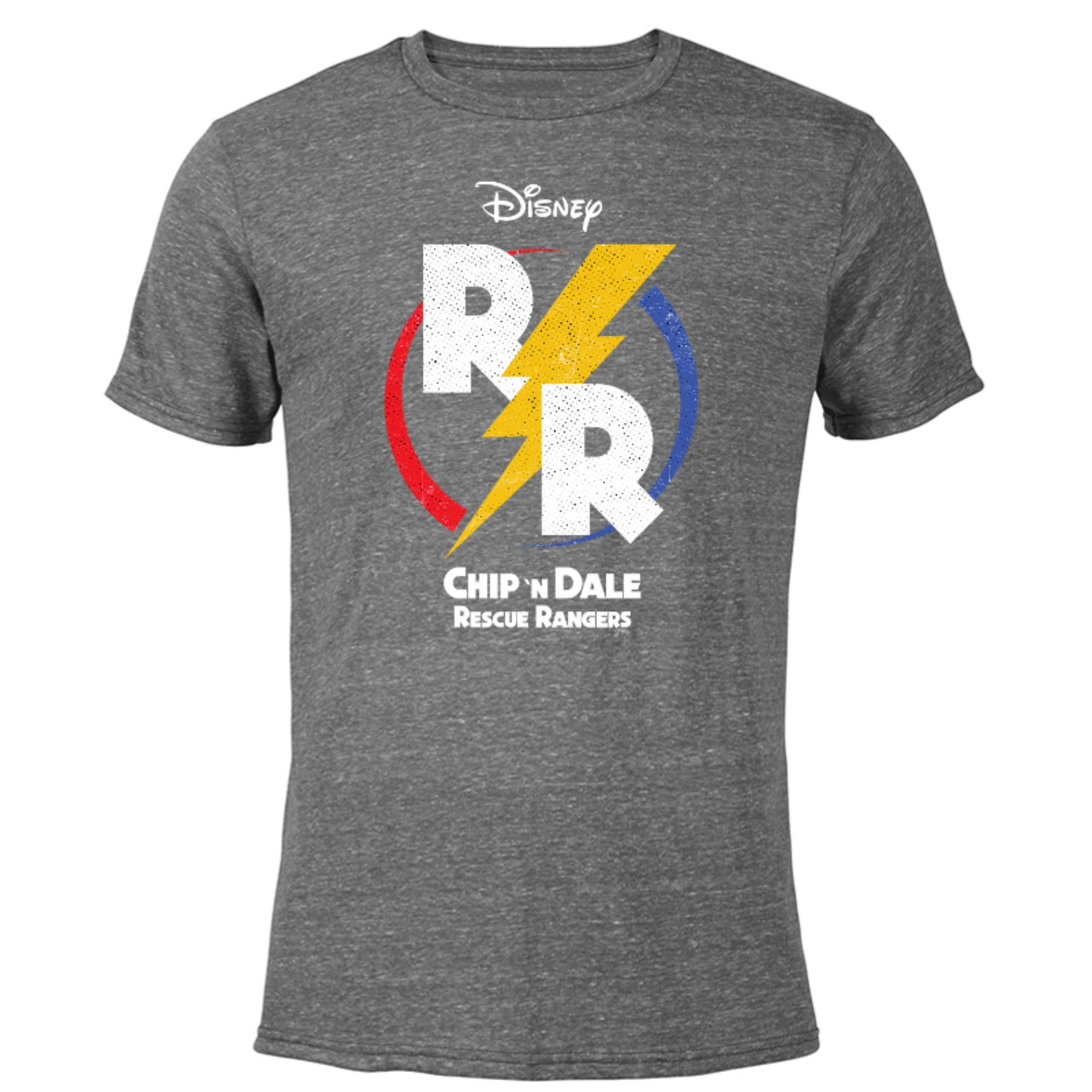 Disney Chip ‘N Dale Rescue Rangers Logo - Short Sleeve Blended T-Shirt ...