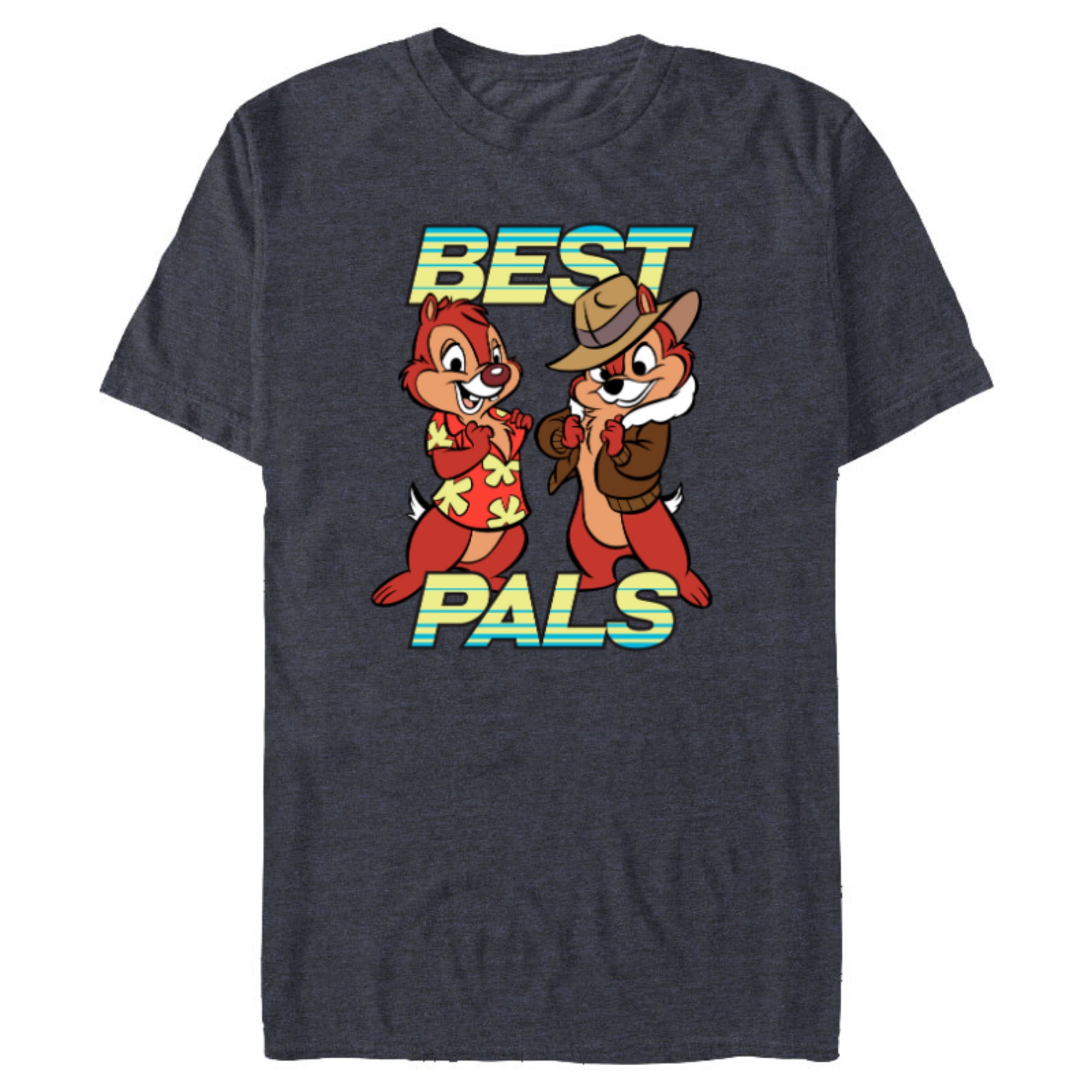 Disney Chip 'n Dale Best Pals - Short Sleeve Blended T-Shirt for Adults ...