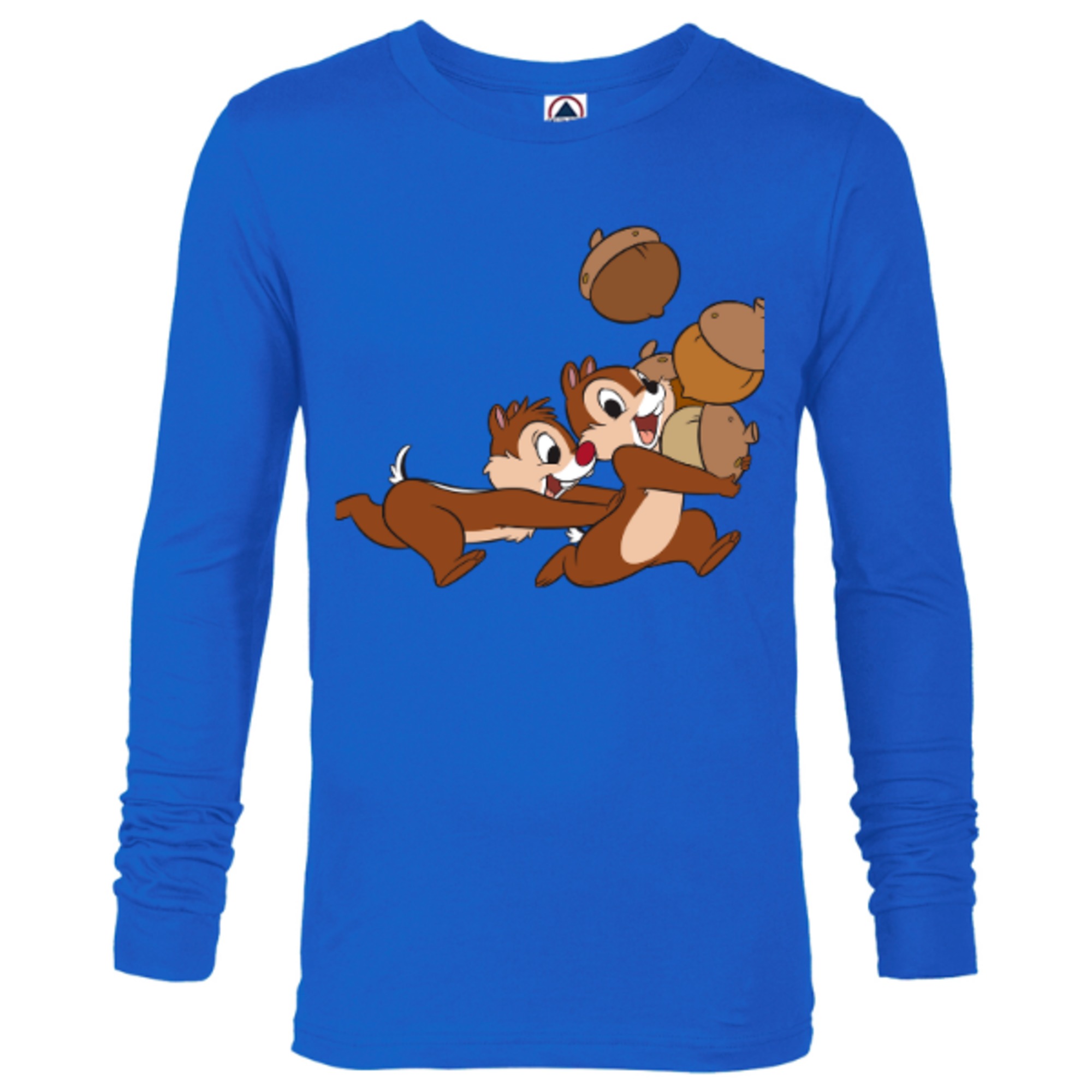 Disney Chip 'n Dale Chipmunks Acorn Run - Long Sleeve T-Shirt for Men ...