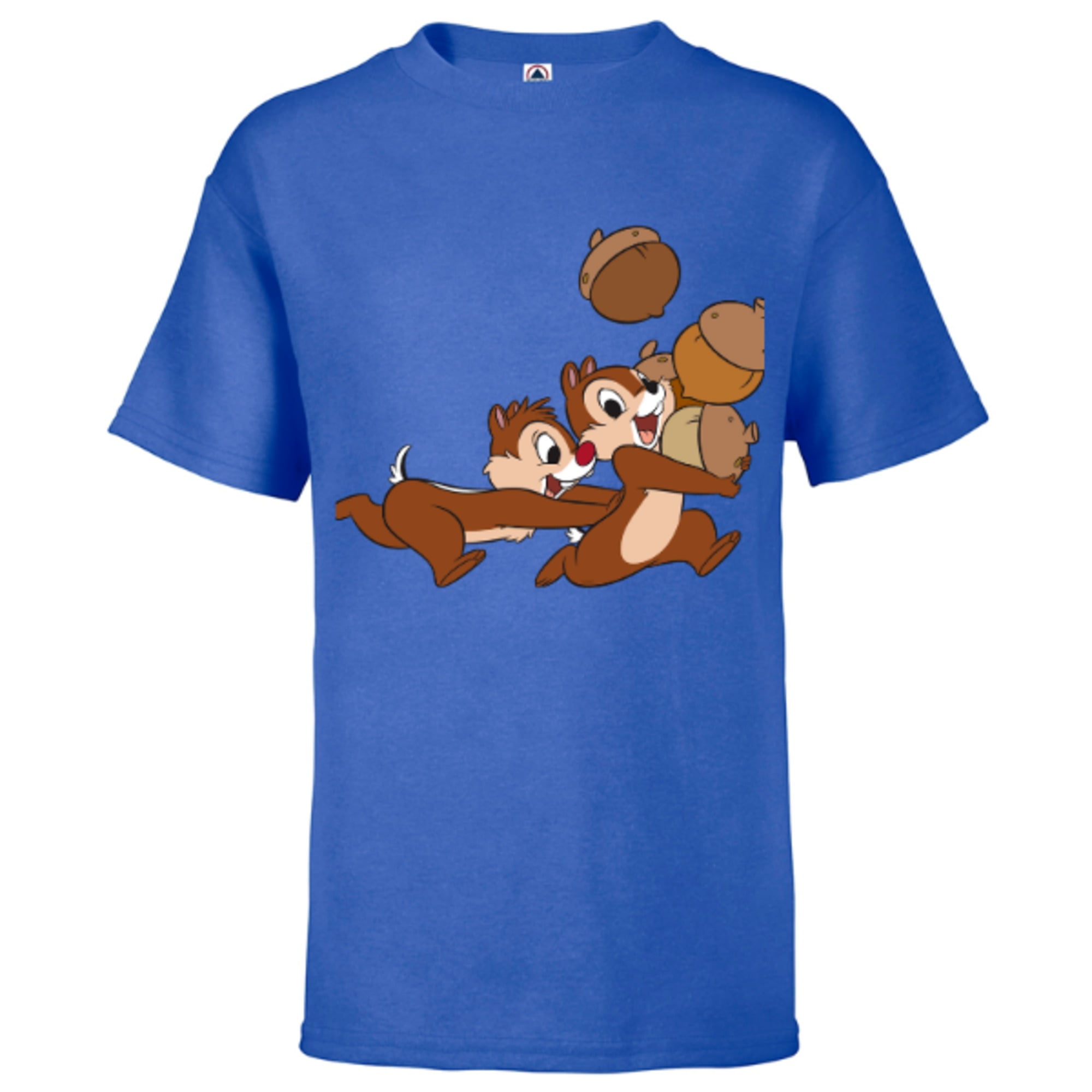 Disney Chip 'n Dale Chipmunks Acorn Run - Short Sleeve T-Shirt for Kids ...