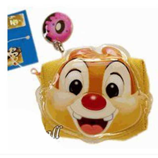 Disney Chip 'n Dale Coin Purse - Dale Wrist Bag - Walmart.com