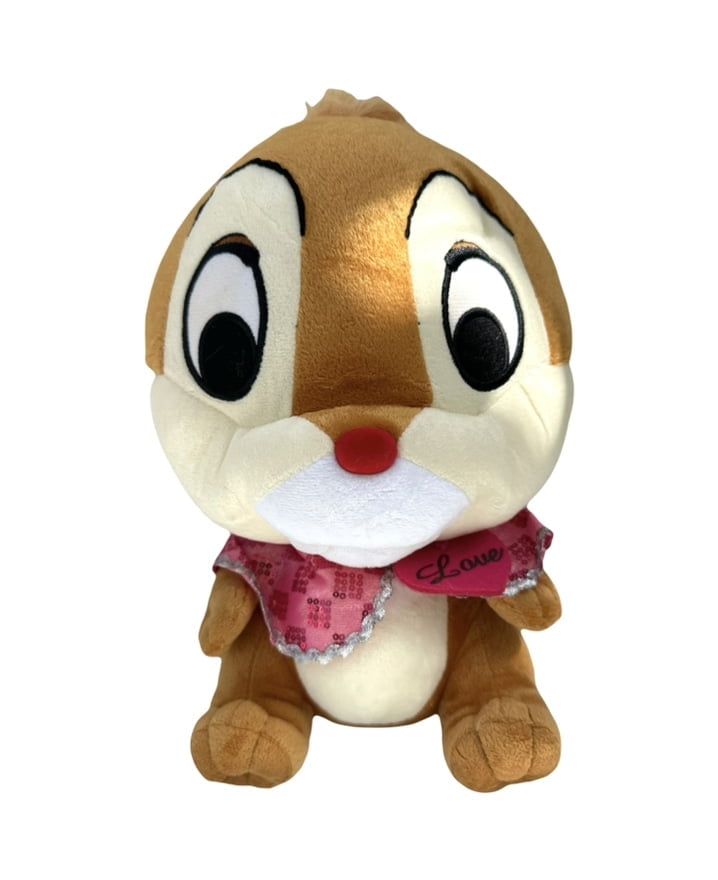 Disney Chip n Dale medium size 12" Dale Plush Stuffed Animal - Walmart.com