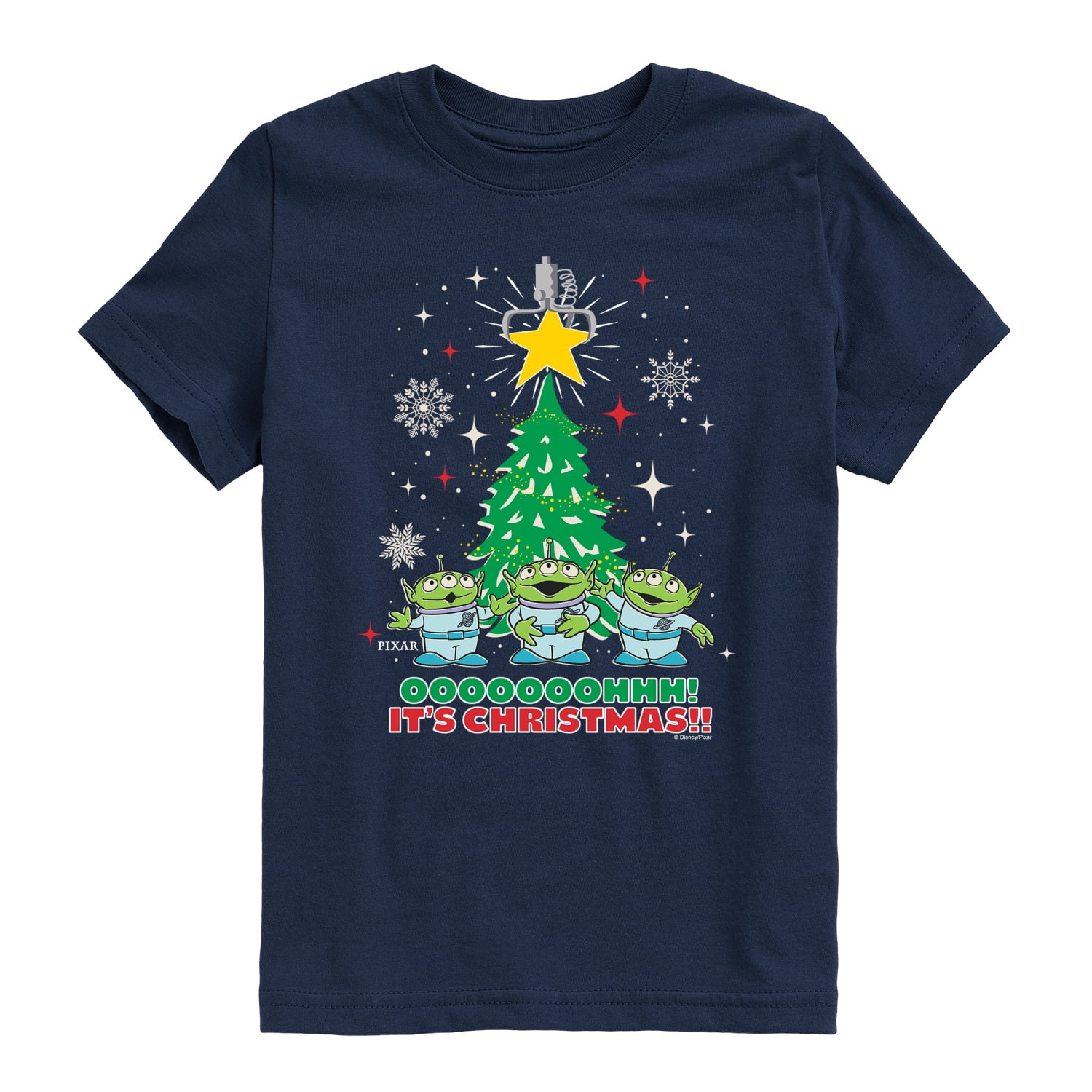Disney - Christmas Claw - Youth Short Sleeve Graphic T-Shirt - Walmart.com