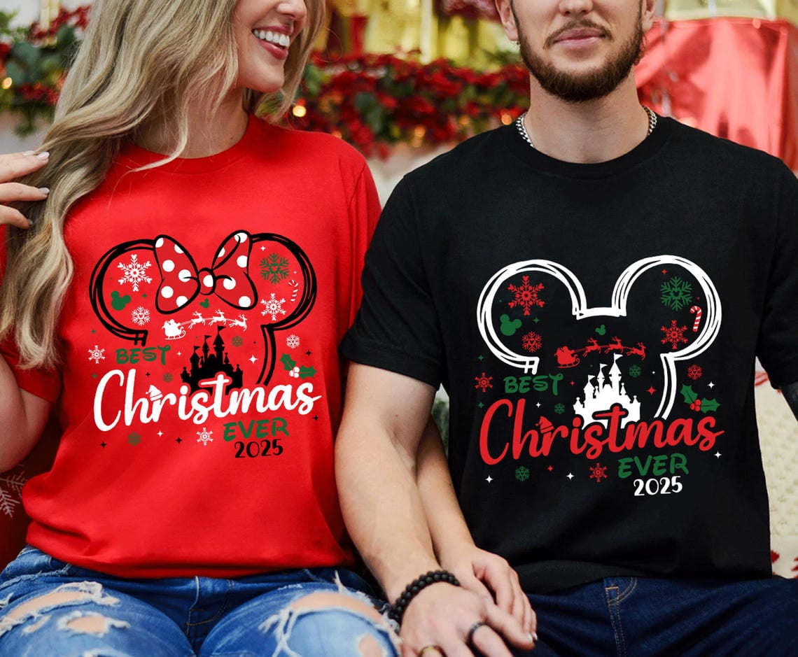Disney Christmas Family Shirts, Christmas Matching Shirts, Disney ...