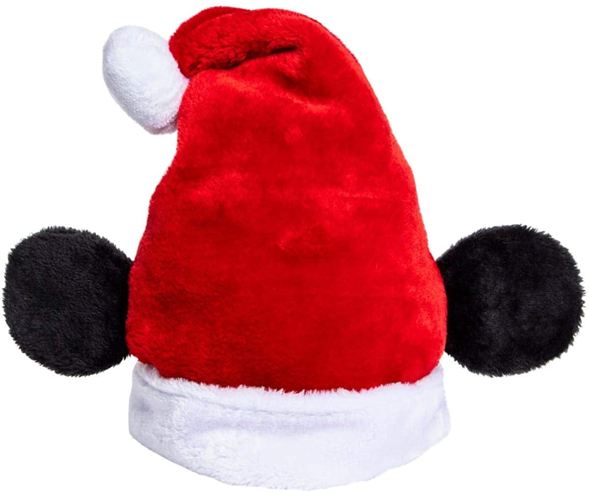 Disney Christmas Holiday Hat - Mickey Mouse Santa Hat with, Red, Size ...