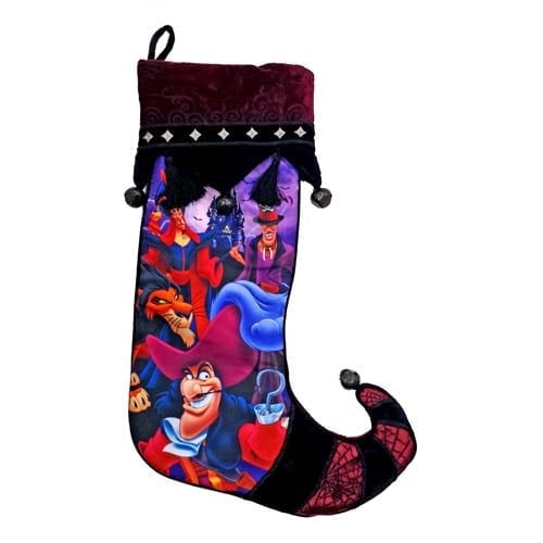 Disney Christmas Holiday Stocking - Large Male Villains Jafar Scar ...