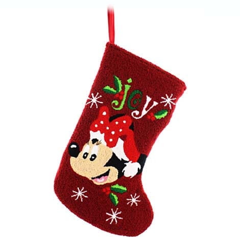 Disney Christmas Holiday Stocking - Santa Minnie - Joy - Walmart.com