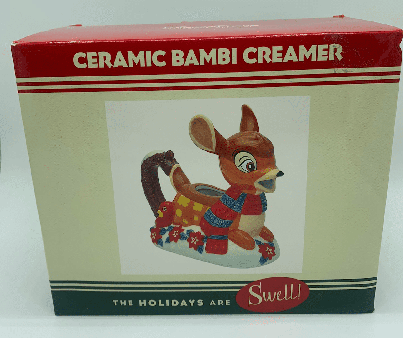 Disney Christmas Holidays Bambi Ceramic Creamer New With Box - Walmart.com