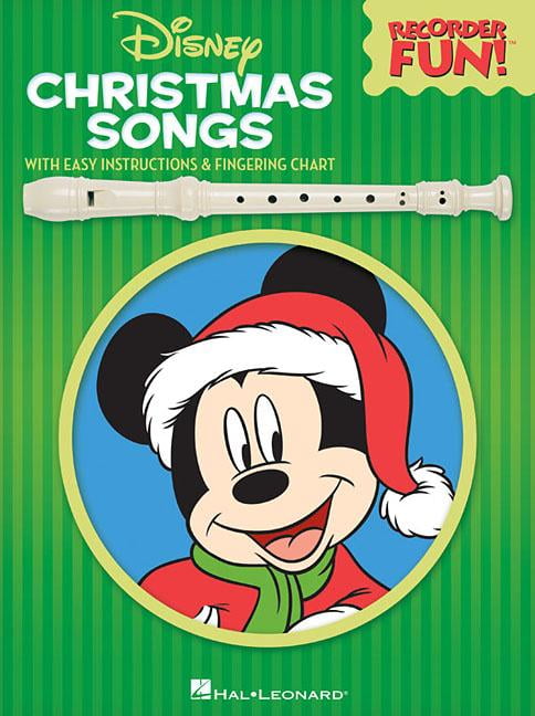 Disney Christmas Songs: With Easy Instructions & Fingering Chart ...