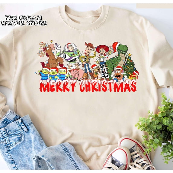 Disney Christmas Toy Story Character Shirt You39ve Got A Friend In Me ...