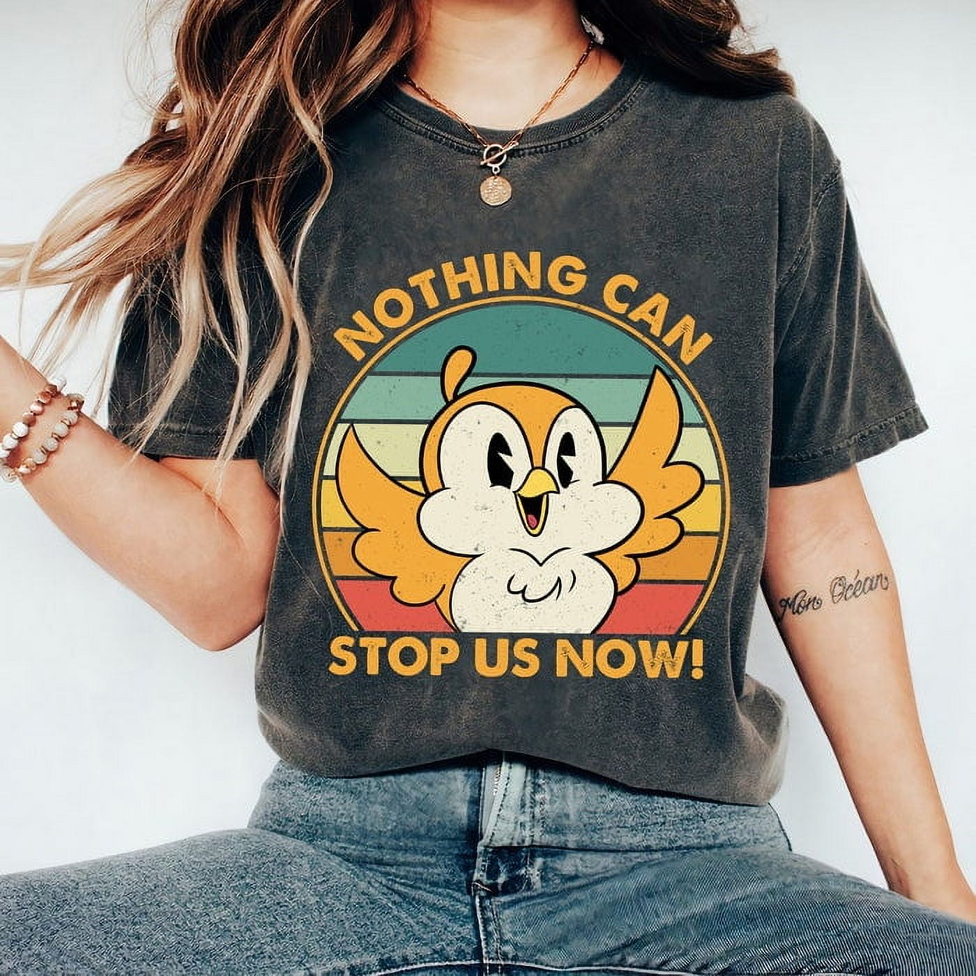 Disney Chuuby Bird Nothing Can Stop Us Now Shirt, Mickey & Minnie's ...