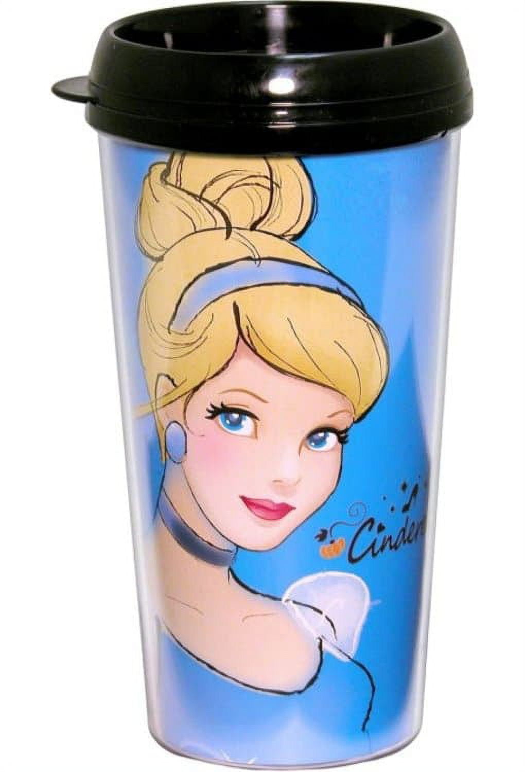 Disney: Cinderella: 16 oz. Plastic Travel Mug - Walmart.com
