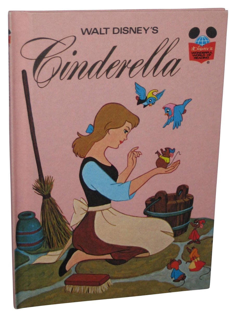 Disney Cinderella (1974) Hardcover Book - (Wonderful World Reading ...