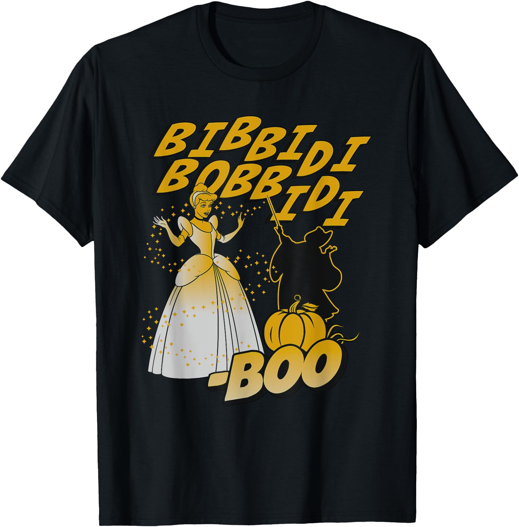 Disney Cinderella Bibbidi Bobbidi Boo Halloween T-Shirt - Walmart.com
