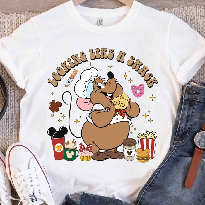 Disney Cinderella Gus Looking Like A Snack Shirt, Cute Gus Disney ...